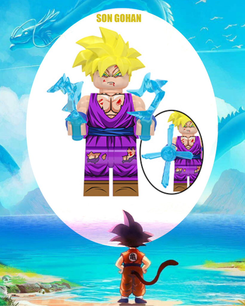 MINIFIGURE DRAGONBALL Z UNIVERS: SON GOHAN Custom – ZedBrick