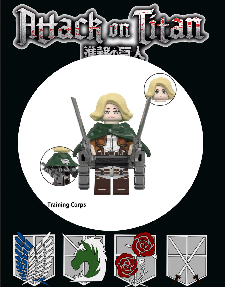 MINIFIGURE ATTACK ON TITAN : TRAINING CORPS Custom – ZedBrick