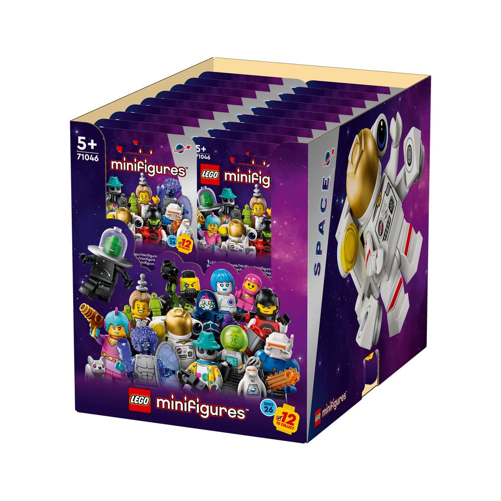 LEGO MINIFIGURE SPACE SÉRIES 26: Retro Spacewoman "socle+fascicule" cu ...