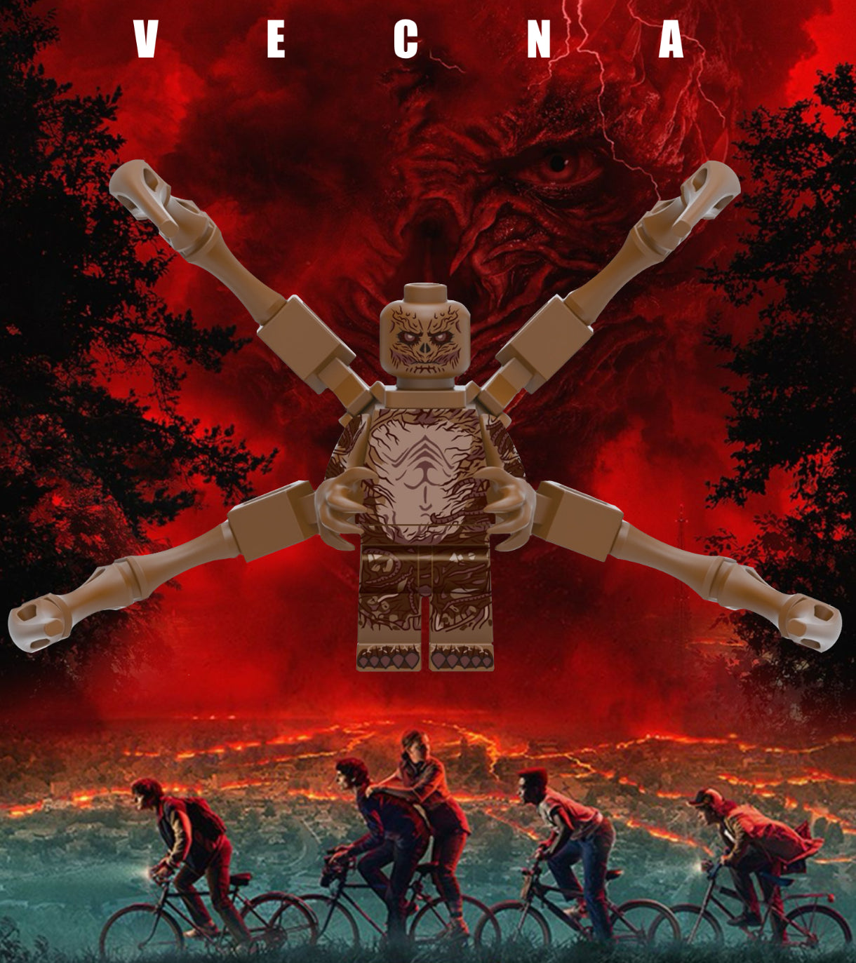 MINIFIGURE STRANGER THINGS UNIVERS: VECNA Custom – ZedBrick
