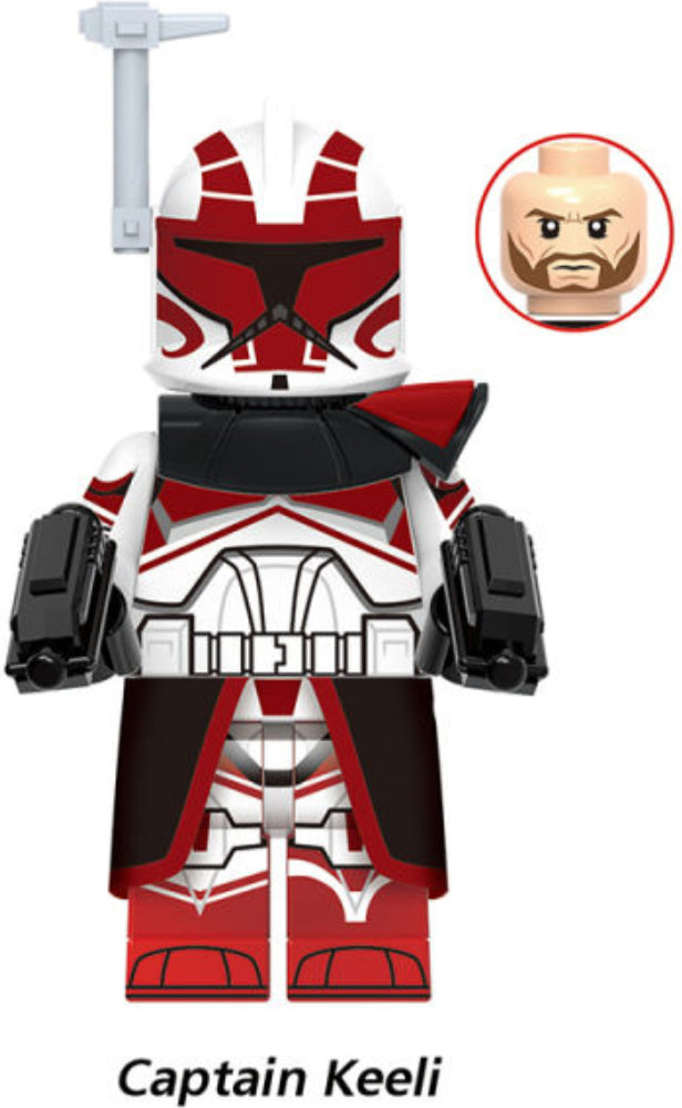 MINIFIGURE CLONETROOPER CAPTAIN KEELI custom – ZedBrick