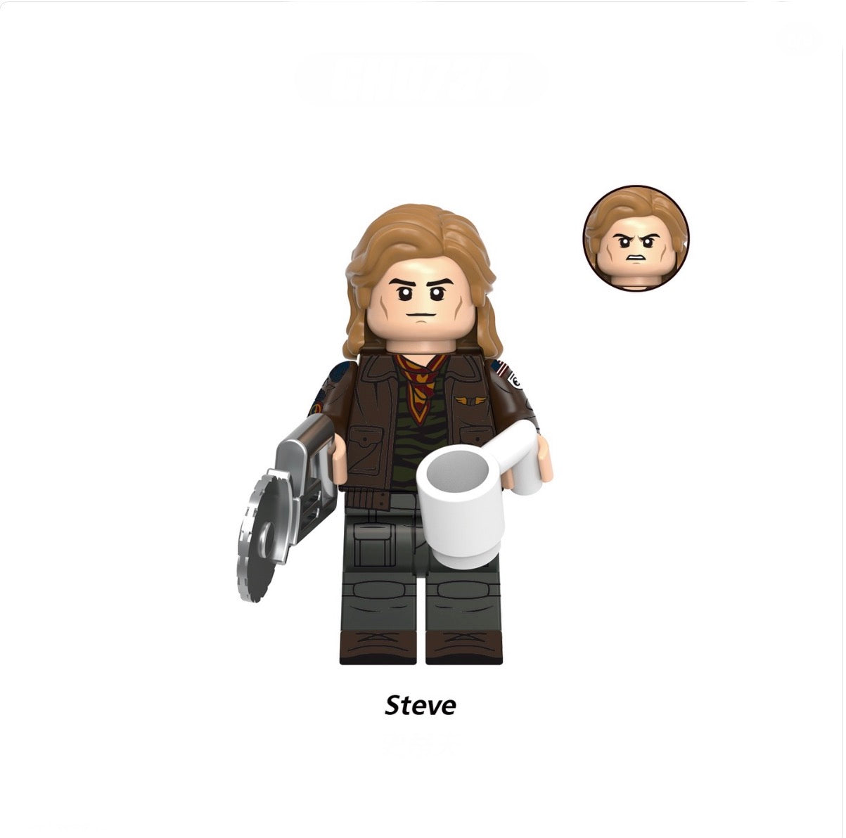 MINIFIGURE STRANGER THINGS UNIVERS: STEVE Custom – ZedBrick