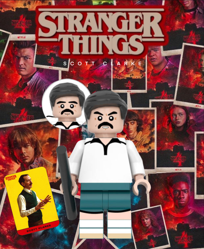 MINIFIGURE STRANGER THINGS UNIVERS: SCOTT CLARKE Custom – ZedBrick