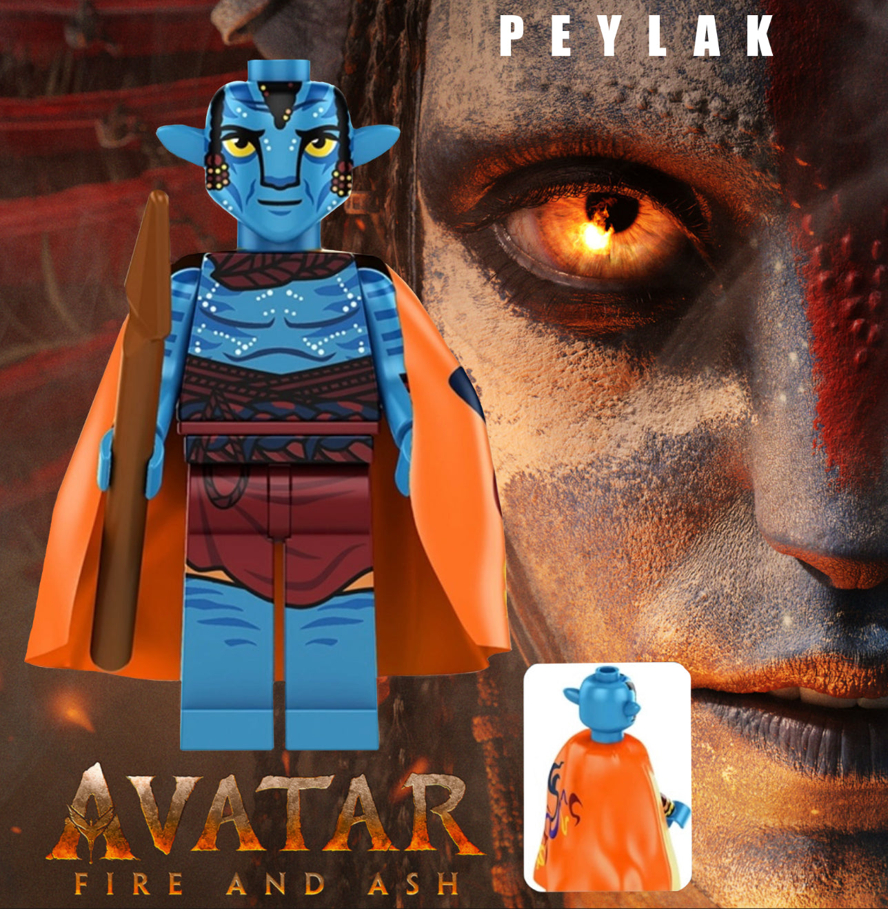 MINIFIGURE AVATAR UNIVERS: PEYLAK Custom – ZedBrick