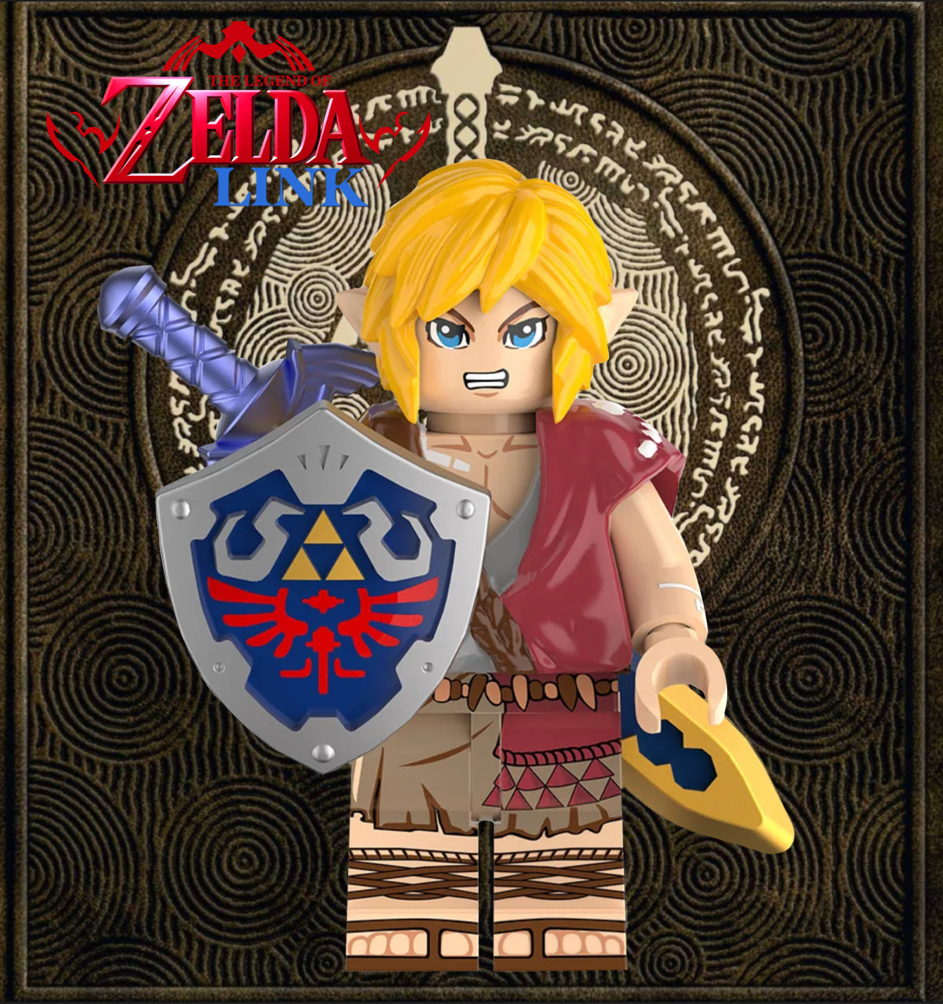 MINIFIGURE LEGEND OF ZELDA: LINK CUSTOM – ZedBrick