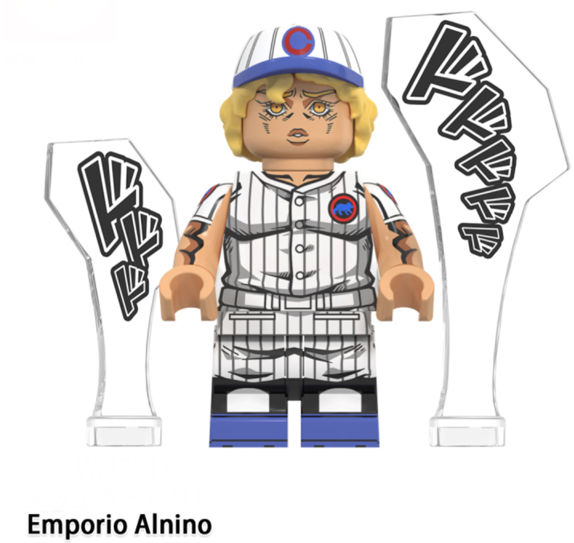 ♥️♥️MINIFIGURE JOJO BIZARRE ADVENTURE: EMPORIO ALNINO ♥️♥️CUSTOM – ZedBrick