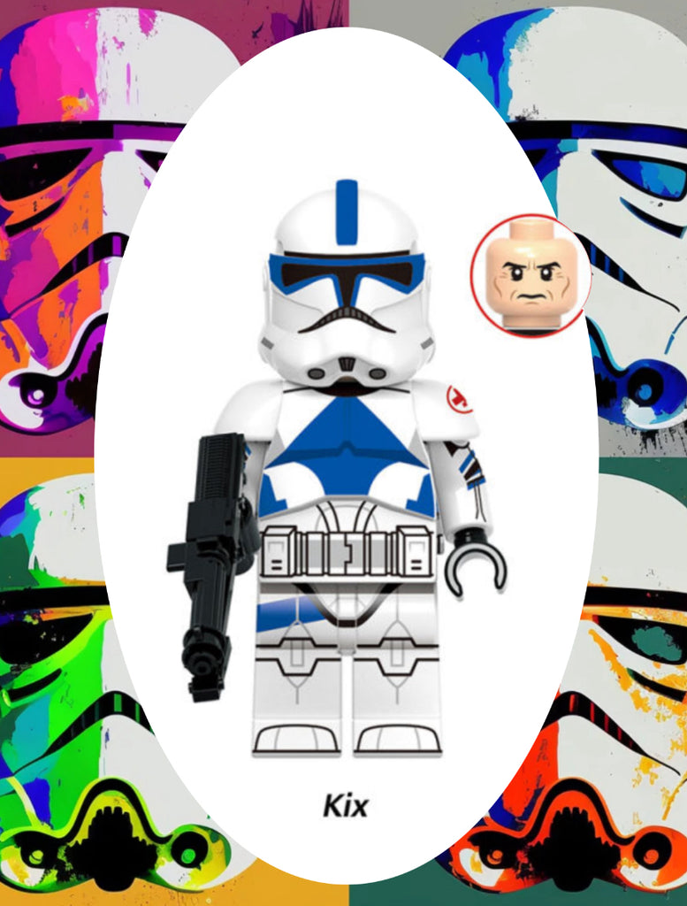 MINIFIGURE STAR WARS UNIVERS: KIX CLONETROOPER "THE CLONE WARS" – ZedBrick