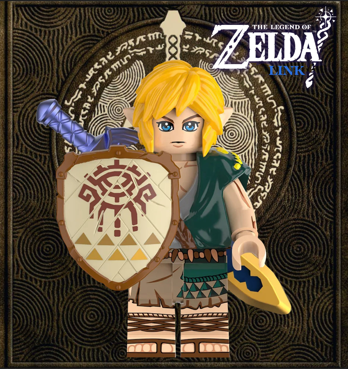 MINIFIGURE LEGEND OF ZELDA: LINK CUSTOM – ZedBrick