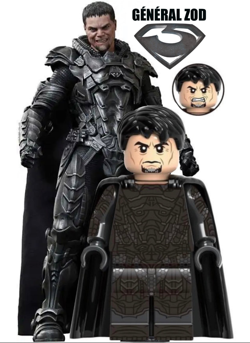 MINIFIGURE GÉNÉRAL ZOD custom – ZedBrick