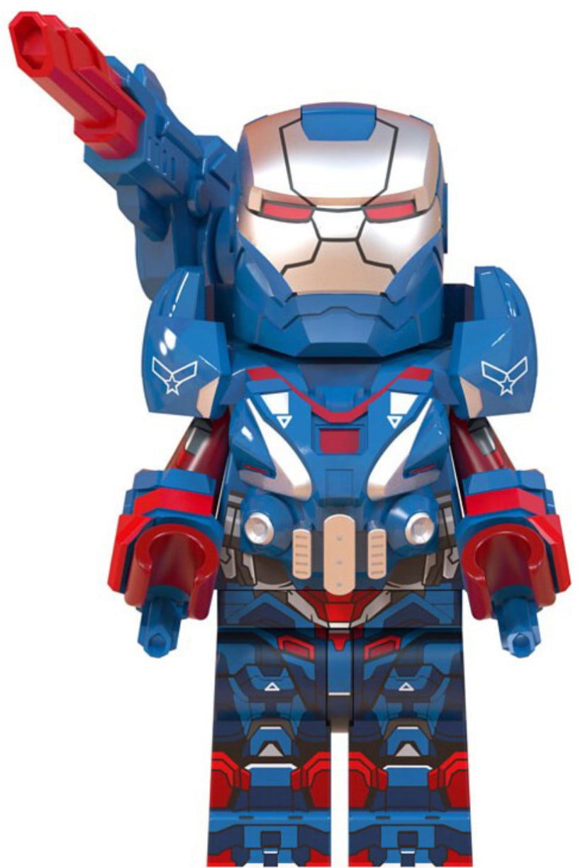 MINIFIGURE WAR MACHINE Custom – ZedBrick
