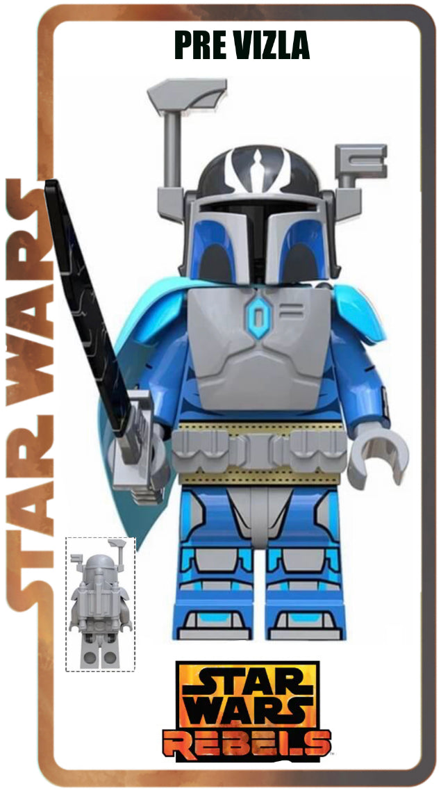 MINIFIGURE STAR WARS UNIVERS PRE VIZSLA Death Watch Mandalore " The Cl ...