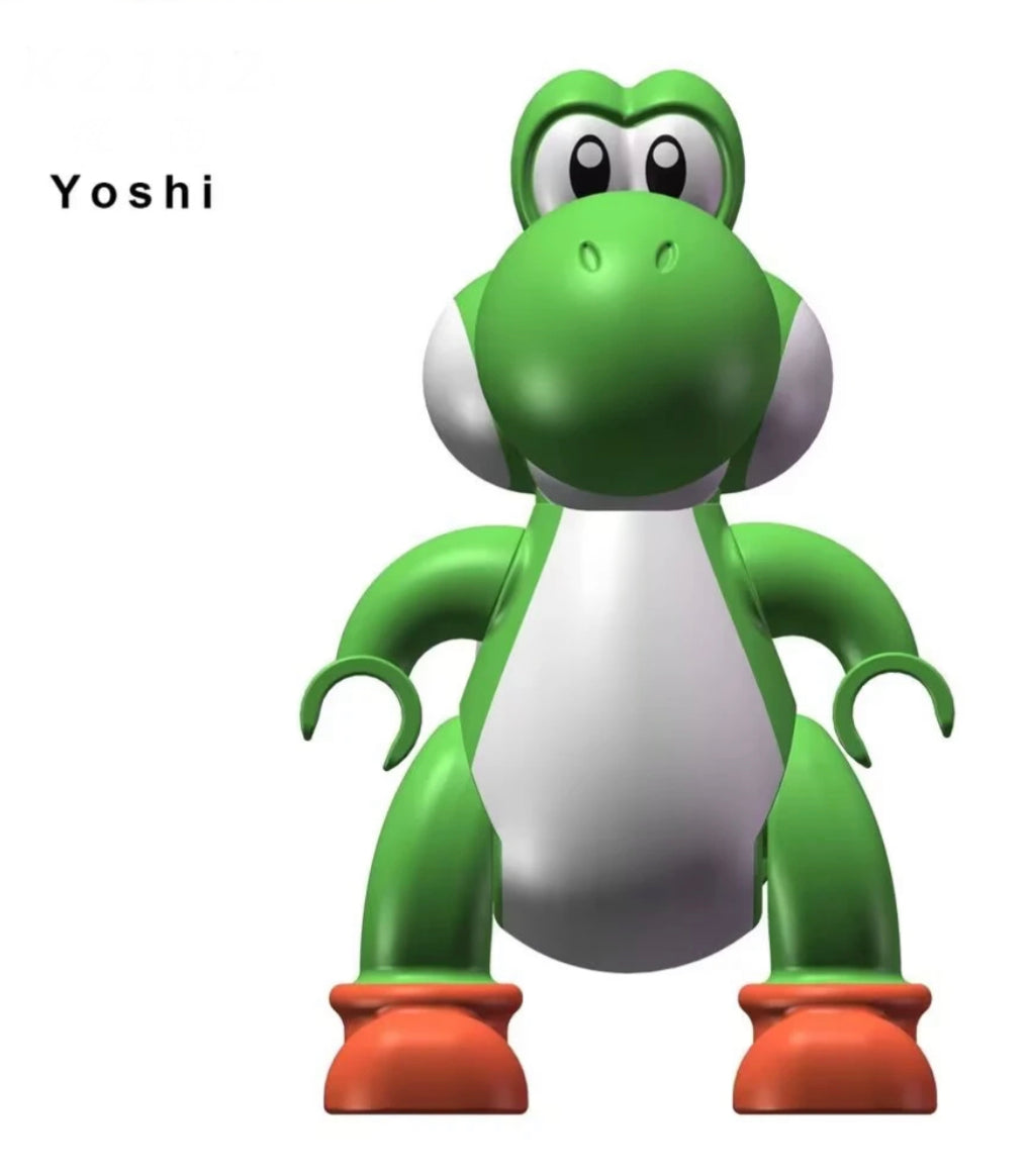 MINIFIGURE MARIO BROS UNIVERS "YOSHI" CUSTOM – ZedBrick